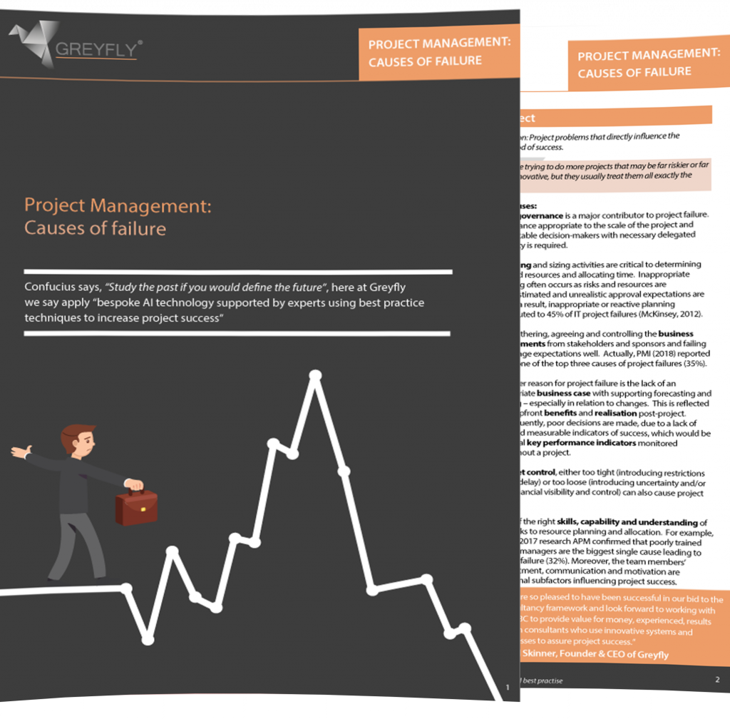 Causes of Project Failure - Greyfly